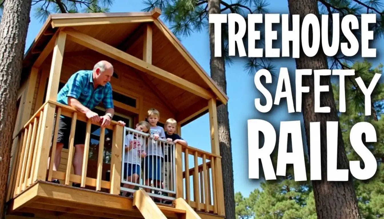 A Guide to Installing Safety Rails in Family Treehouses